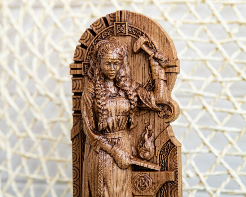 Brigid Celtic Goddess of Fire Brigit Irish Gods Pagan - Etsy