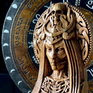 Hell Goddess, Norse Goddess Figurine, Home Altar, Idol, God, Pagan ...