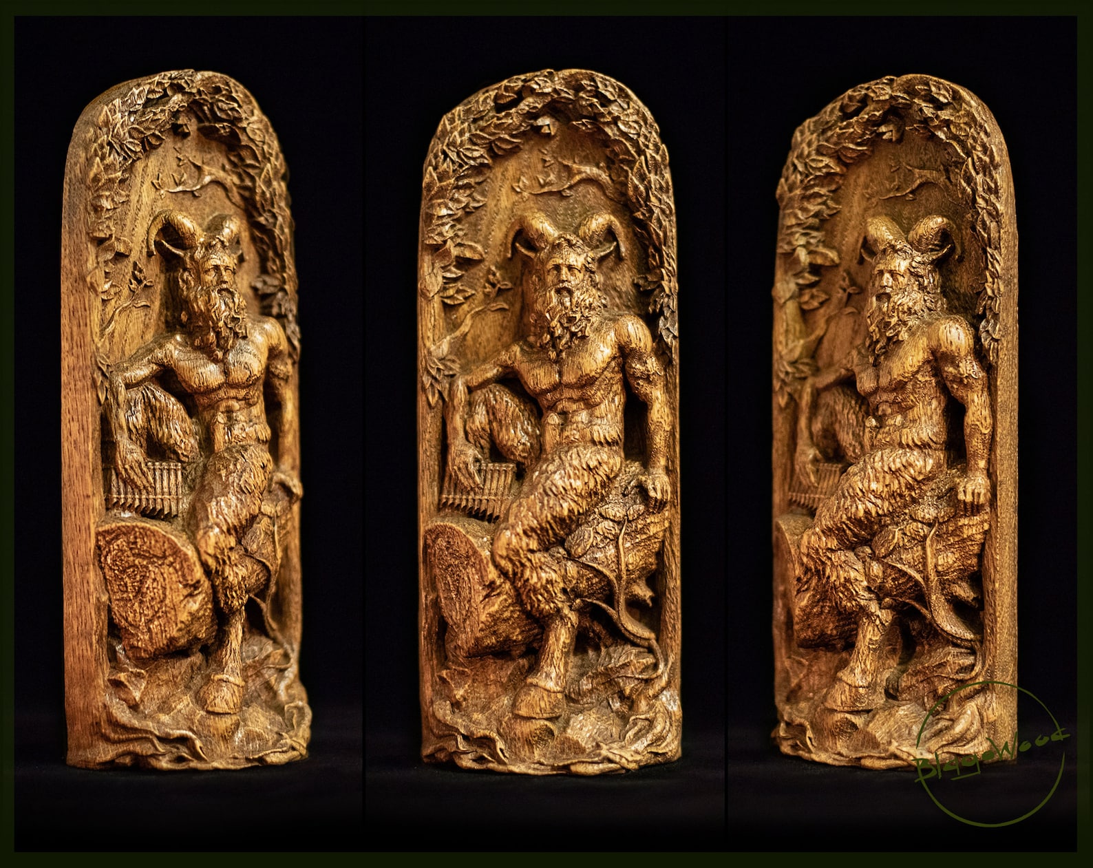 Pan God, Greek Statue, Ancient, Mythology, Wiccan, Wicca, Altar, Witch ...