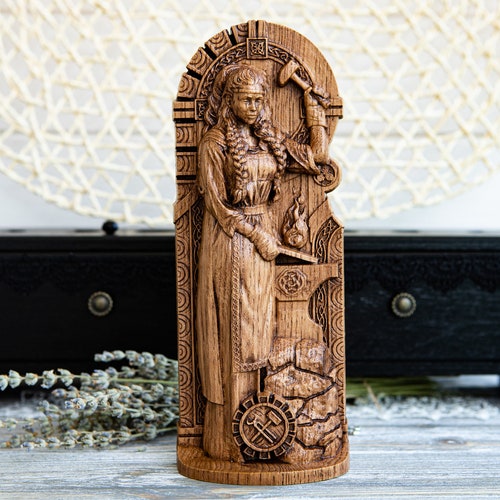 Brigid Celtic Goddess of Fire Brigit Irish Gods Pagan - Etsy