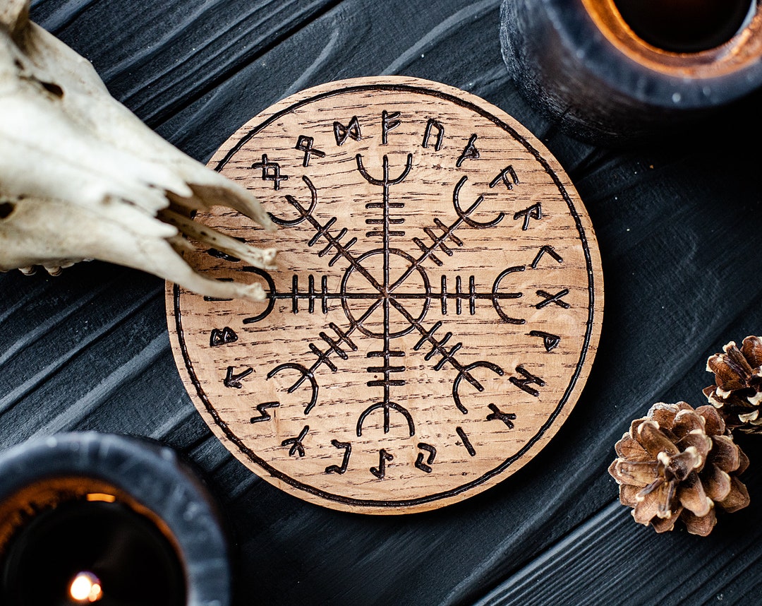 Pentacle Helmet of Horror, Agys’hyalm, Norse, Pagan, Wicca, Celtic ...