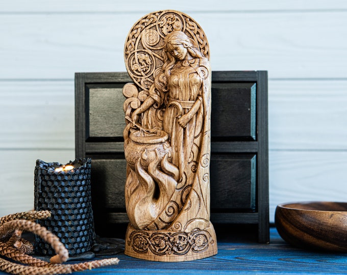 Beautiful Print of Welsh Goddess Ceridwen, Goddess of Wisdom, Magic ...