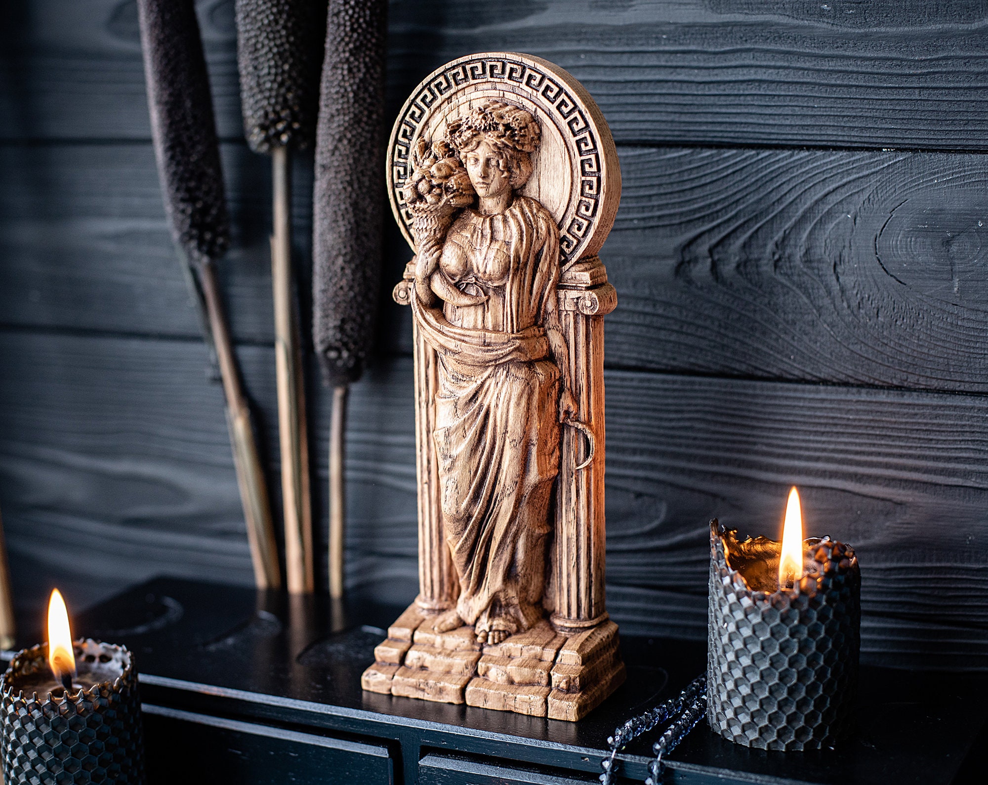 Demeter Statue, Figurine, Greek Goddess of Fertiliti , Pagan Goddess ...