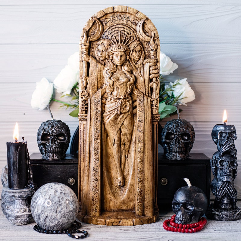 Hecate Statue - Etsy