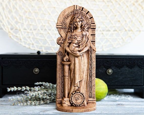 Brigid Fertility Celtic Goddess Fertility Brigit Irish - Etsy