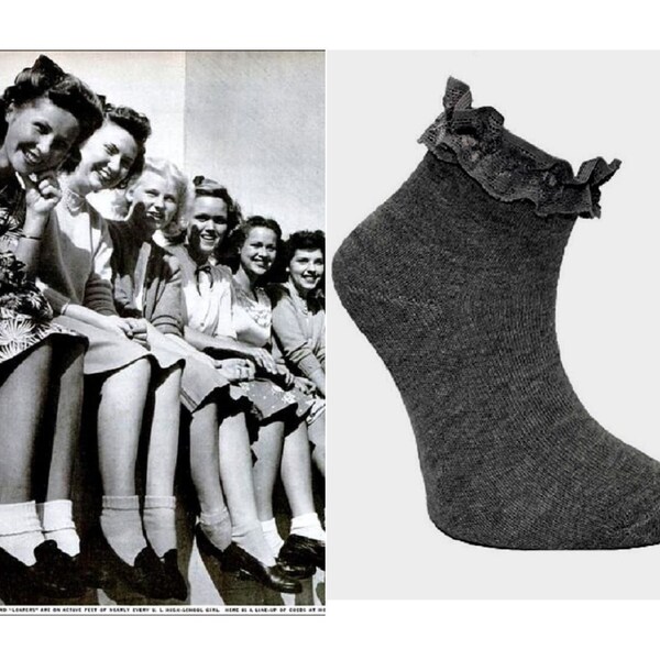 Bobby Socks - Etsy