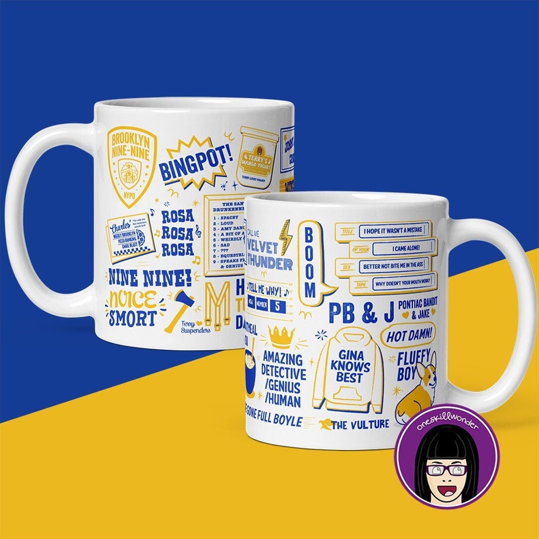 Brooklyn 99 Quotes Mug - Etsy Canada