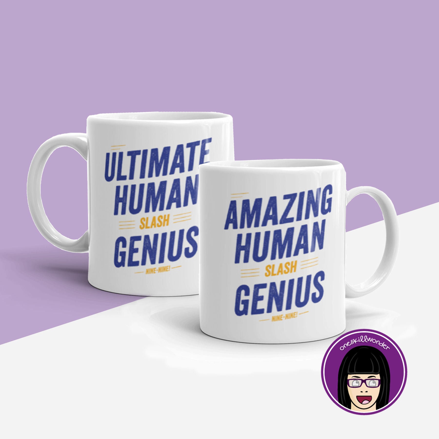 B99 Amazing Human Slash Genius Mug Brooklyn 99 Mug - Etsy Australia