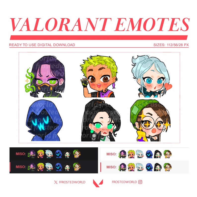 Valorant Emotes Instant Download - Etsy