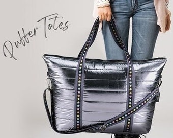 Puffer Tote Bag - Etsy
