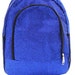 Royal Blue Glitter Backpack, Monogram Royal Blue Glitter Backpack ...