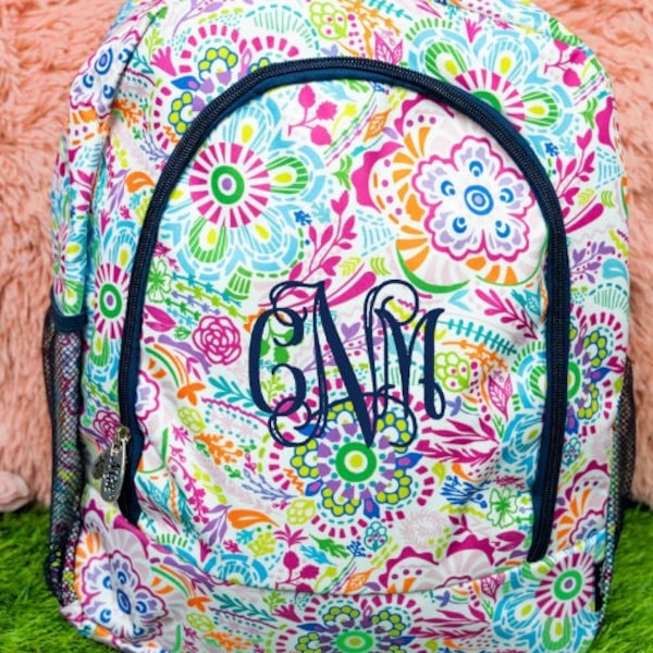 Floral Backpack - Etsy