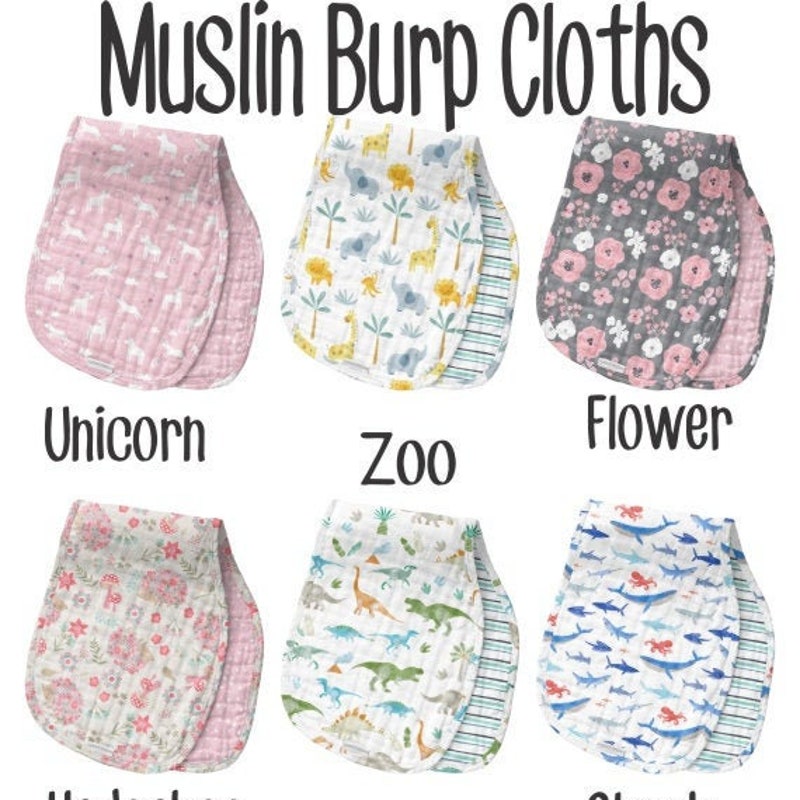 Burp Rags - Etsy