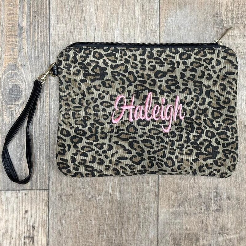 Monogrammed Wristlet - Etsy