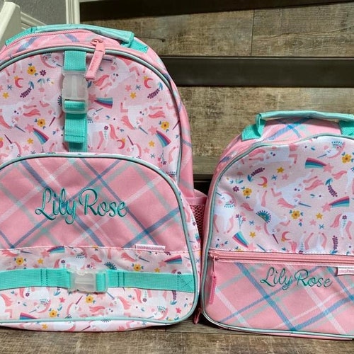 Stephen Joseph Allover Print Leopard Backpack Set Personalize - Etsy