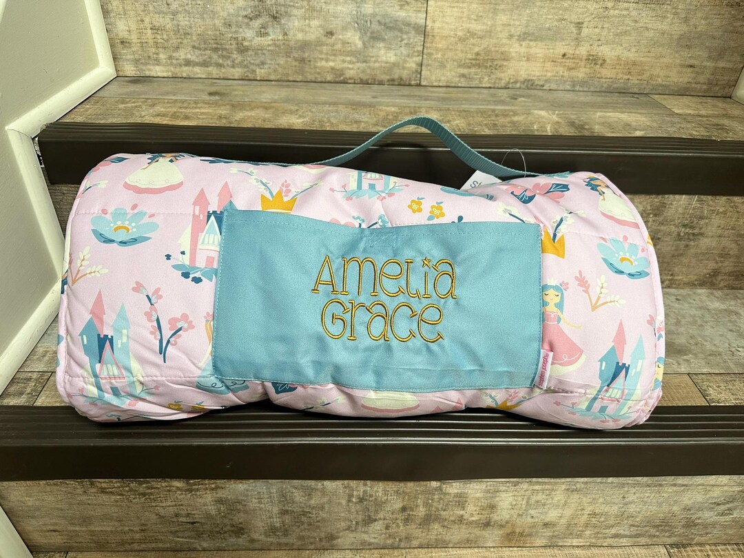 Stephen Joseph Princess Nap Mat, Princess Nap Mat, Personalized Girl ...