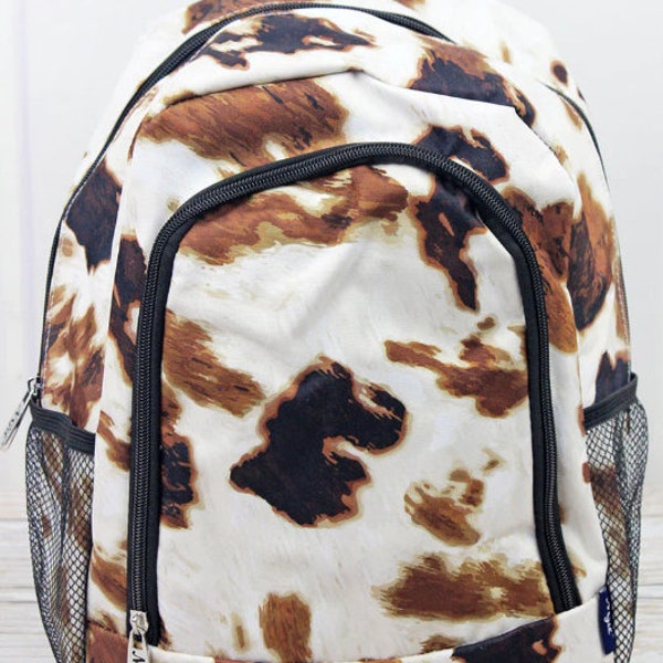 Western Print Backpack - Etsy