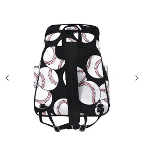 Personalized Mini Baseball Backpack Monogram Baseball Mini - Etsy