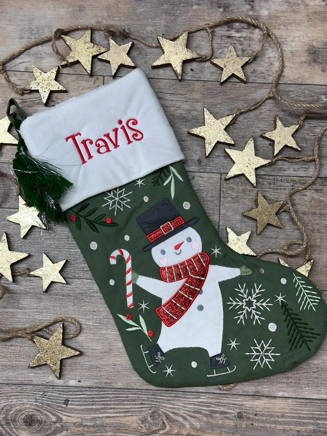 Personalized Kids Snowman Stocking, Stephen Joseph Christmas Stockings ...