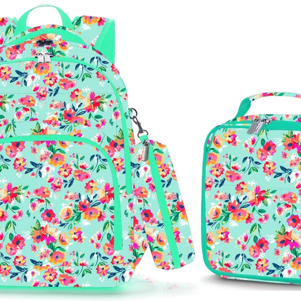 Floral Backpack - Etsy
