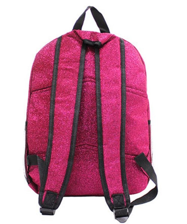 Hot Pink Glitter Backpack Monogram Hot Pink Glitter Backpack - Etsy