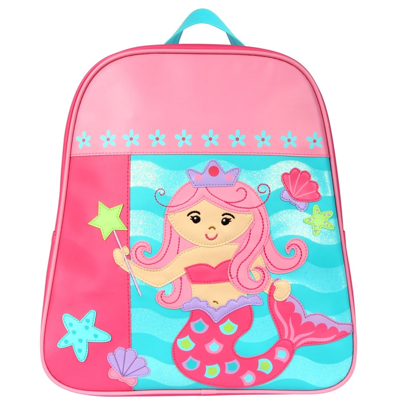 Personalized Mermaid Backpack Lunchbox Set, Mermaid Backpack, Mermaid ...