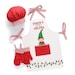 Personalized Childs Santas Little Helper Apron Set, Kids Christmas ...