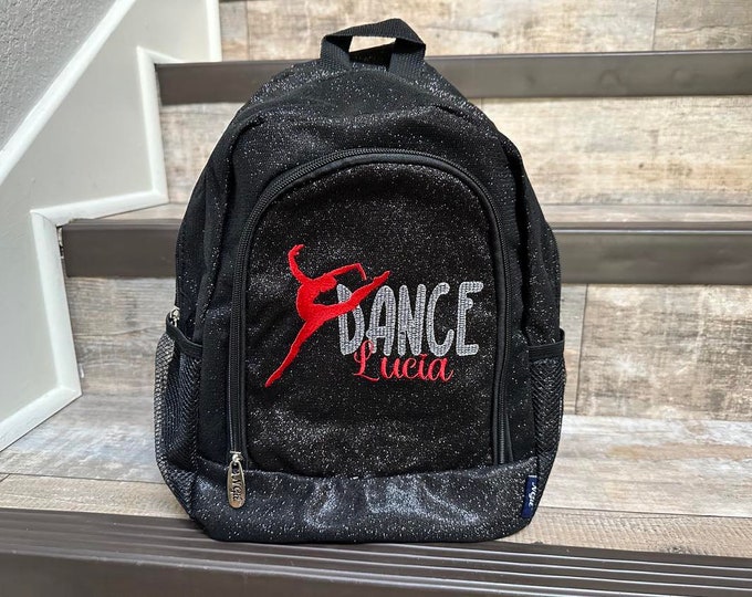 Glitter Backpack, Cheer Bag, Glitter Gym Bag, Custom Design Tees ...