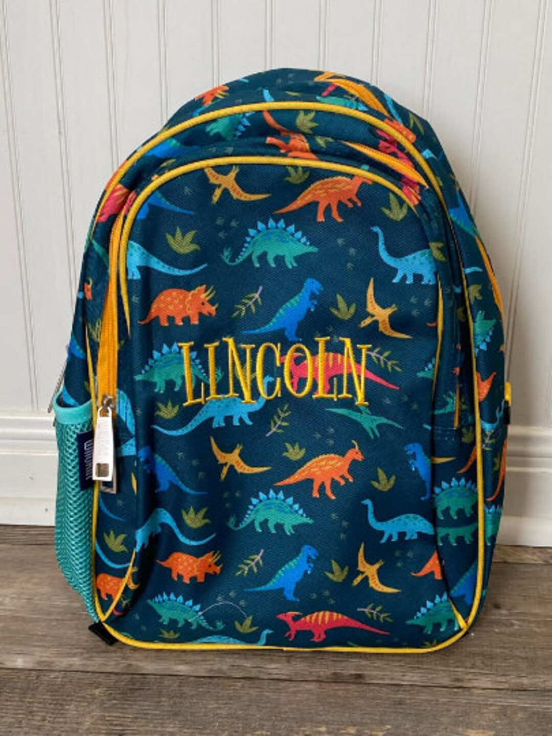 Wildkin 15 Inch Jurassic Backpack, Monogram Dinosaur Backpack, Boy ...