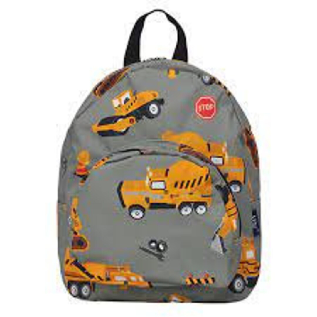 Small Construction Backpack, Monogram Backpack, Personalized Backpack ...