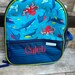Stephen Joseph Classic Print Shark Backpack Set, Personalize Boys ...