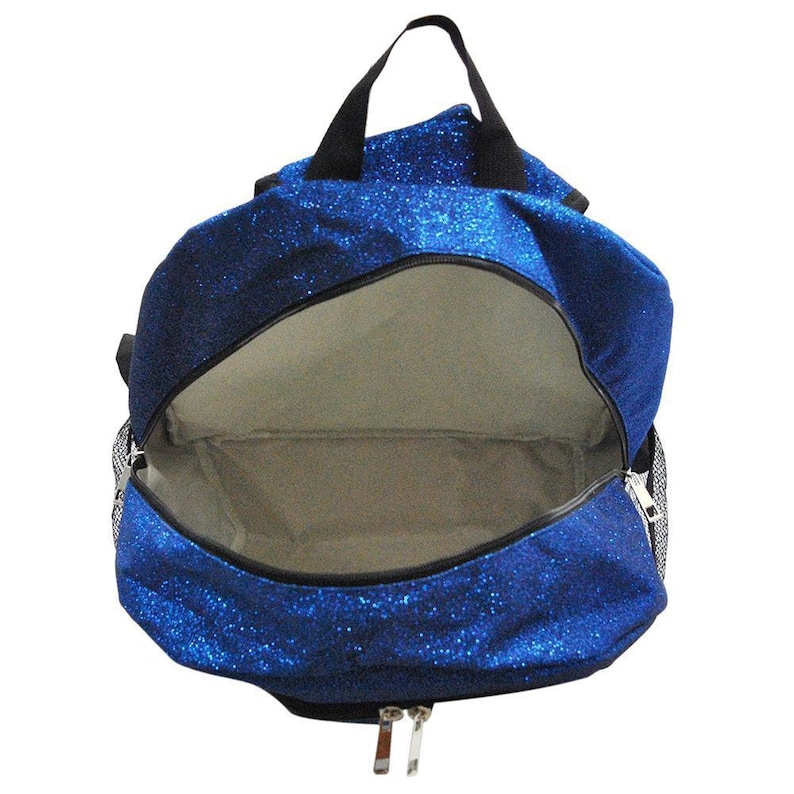 Royal Blue Glitter Backpack Monogram Royal Blue Glitter | Etsy