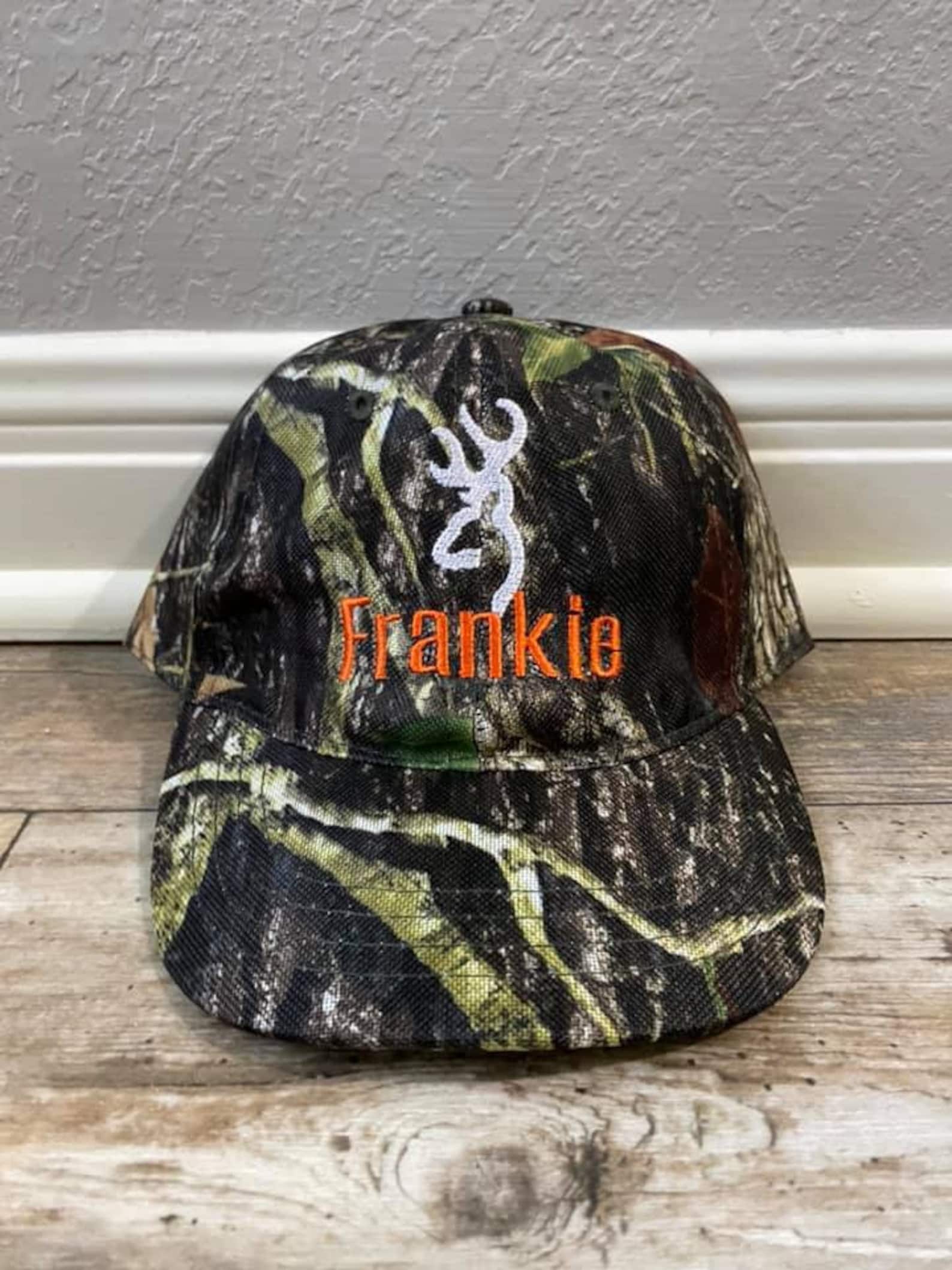 Personalize Kids Hunting Cap, Kids Deer Hunting Hat, Embroidered Deer ...