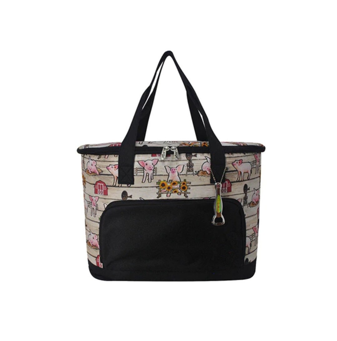 Monogrammed Piggy Farm Cooler Bag Pig Cooler Bag County Fair - Etsy