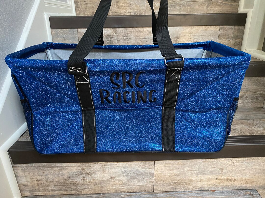 Monogrammed Collapsible Utility Tote, Collapsible Tote, Tailgate Tote ...