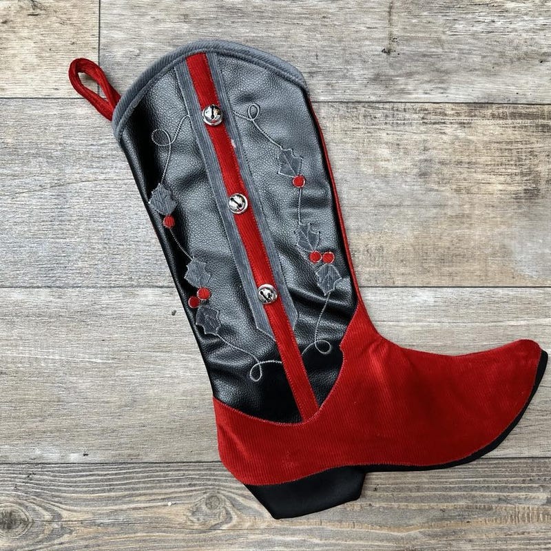 Cowboy Boot Stocking - Etsy