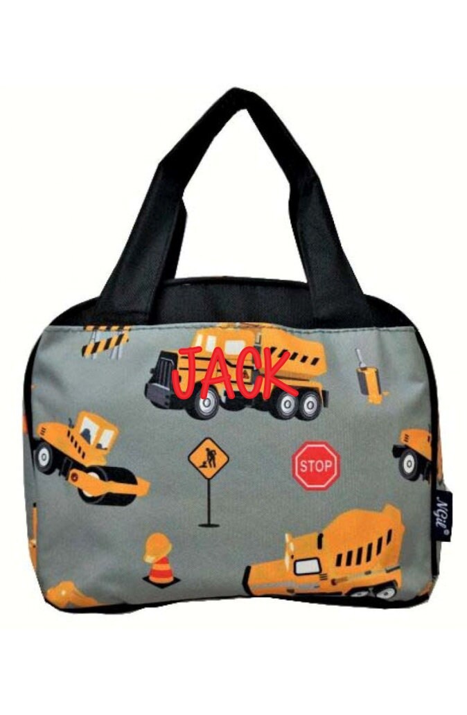 Embroidered Construction Backpack Personalized Construction | Etsy