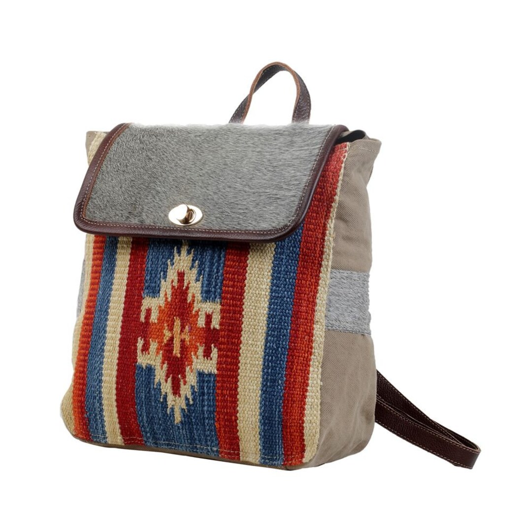 Flaming Amber Backpack Bag , Country Style Backpack, Unique Backpack ...