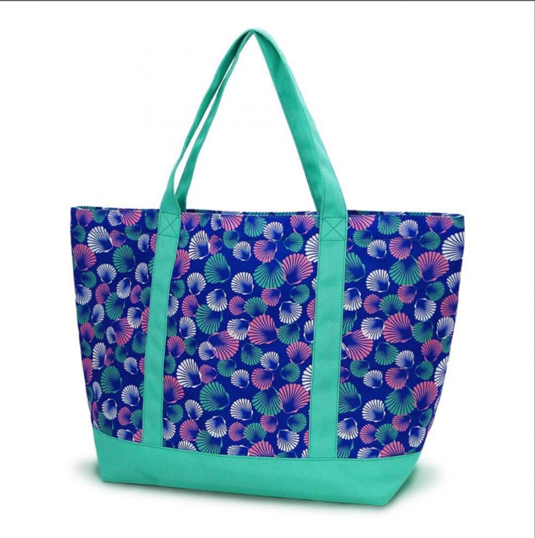 Monogrammed Beach Tote, Pool Tote, Beach Tote, Girls Swim Tote ...