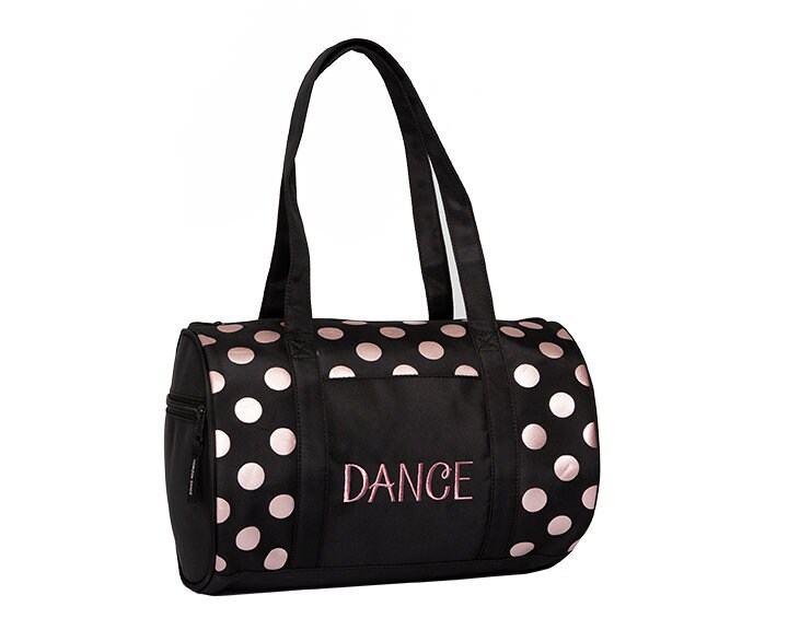 Embroidered Pink Dancer Duffle Bag Dance Gift Girls Dance - Etsy