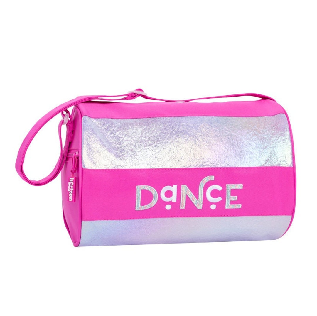 Embroidered Shimmer Dancer Duffle Bag, Dance Gift, Girls Dance Duffle ...