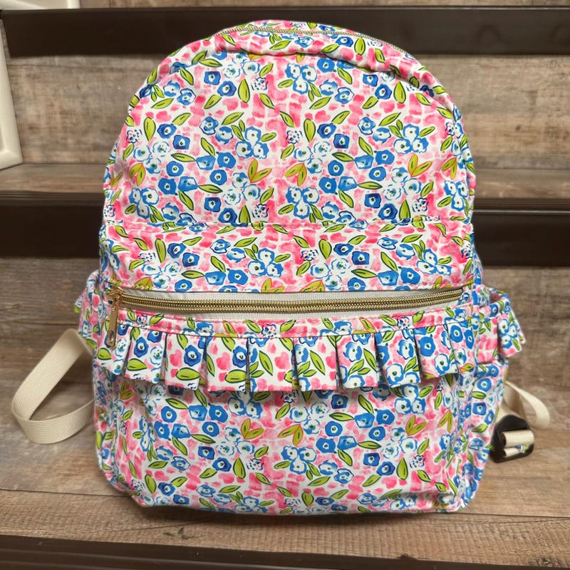 Floral Backpack - Etsy