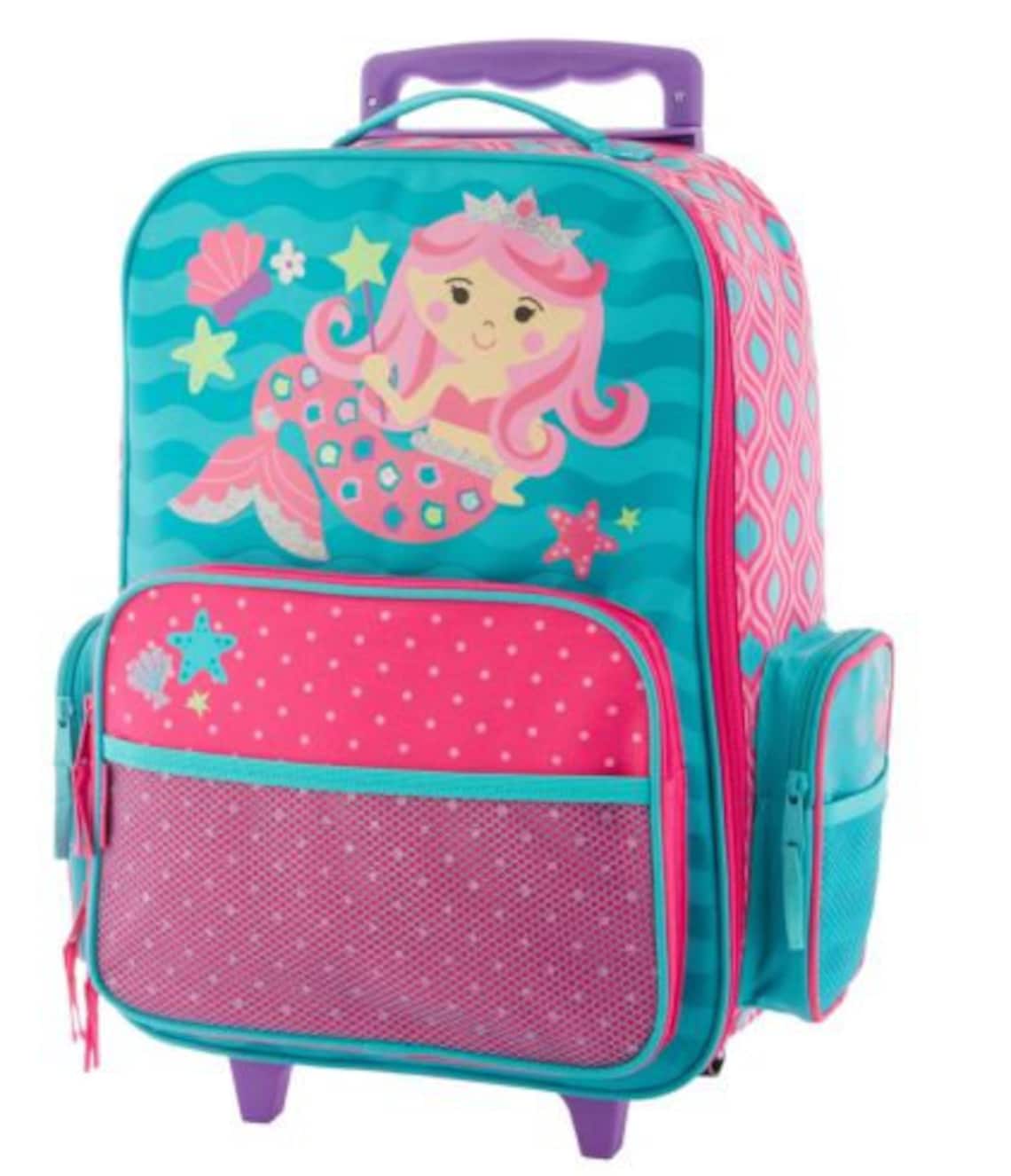 Girls Suitcase Personalized Rolling Luggage for Girls | Etsy