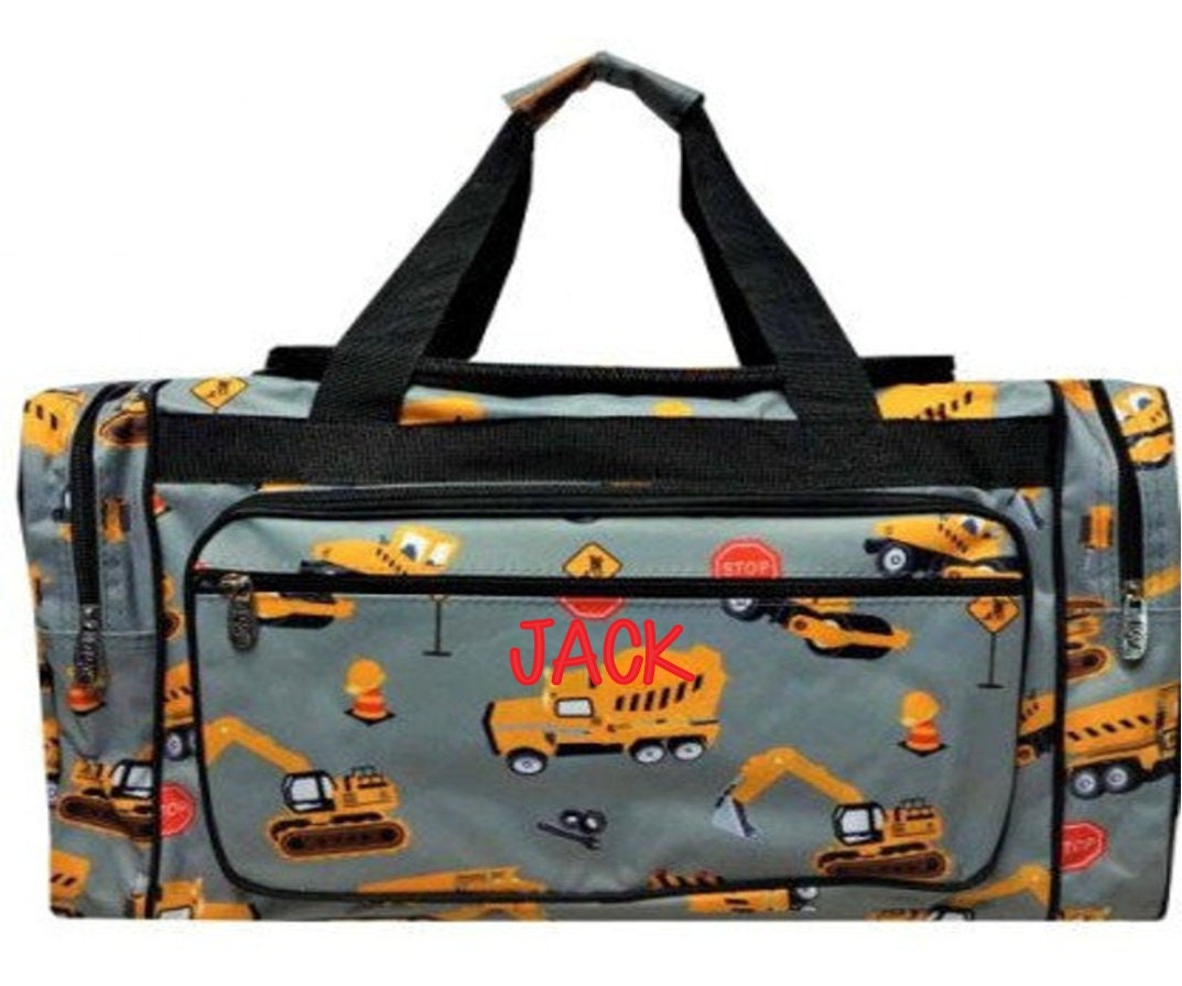 Embroidered Construction Backpack Personalized Construction | Etsy