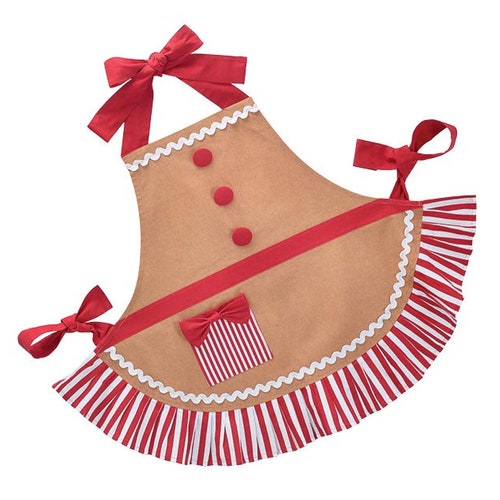 Personalized Adult Gingerbread Apron Adult Christmas Baking - Etsy