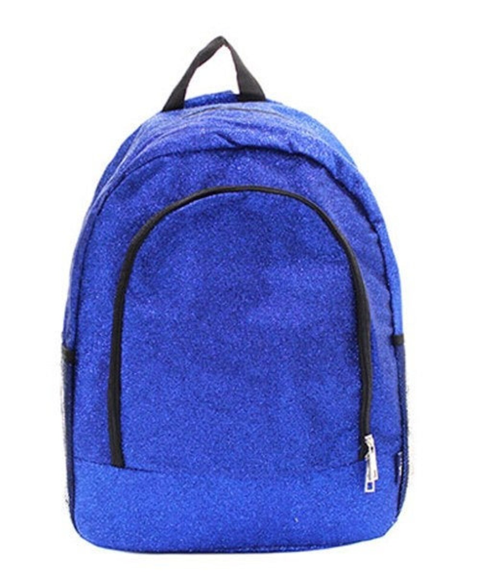 Royal Blue Glitter Backpack Monogram Royal Blue Glitter - Etsy