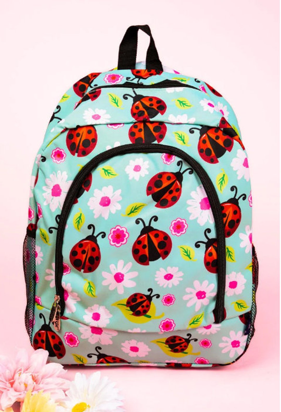 Large or Medium Lady Bug Backpack and Lunchbox Ladybug Lunch - Etsy