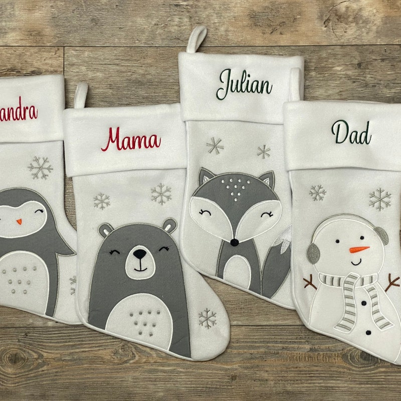 Christmas Stocking Fox - Etsy