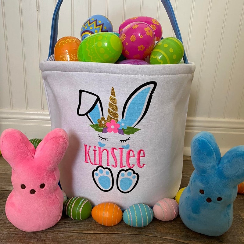 Easter Bunny Basket - Etsy