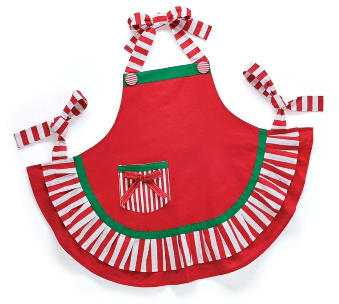 Personalized Flirty Apron Adult Christmas Baking Apron Etsy